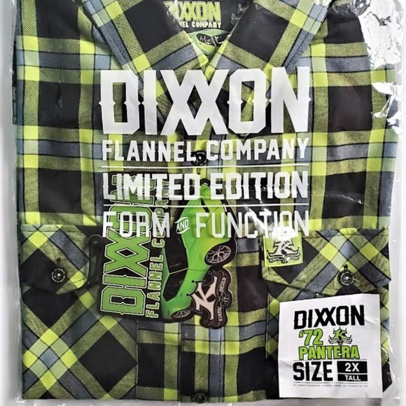 DIXXON | Shirts | Dixxon X Kindigit Collab 72 Pantera Limited Edition ...